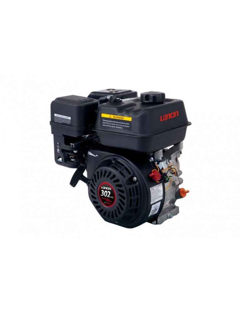 MOTOR LONCIN 4T G300F 302CC 2500 RPM EJE 25MM CILINDRICO CON CHAVETERO ...